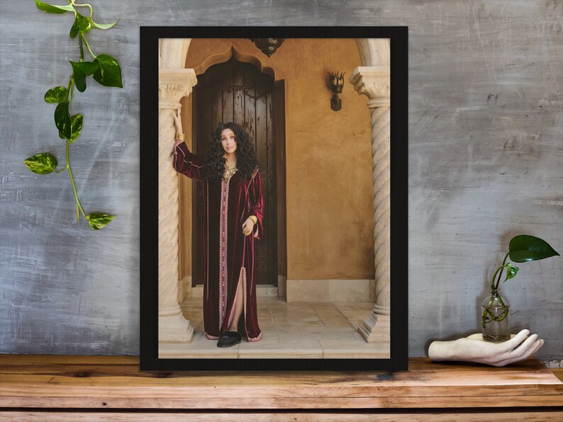 Cher Wall Art, Music Posters, Cherilyn Sarkisian Poster, Singer Canvas ...