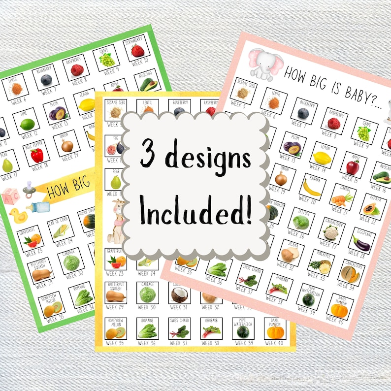 Bump to Baby Chart Fetal Growth Chart Baby Countdown Pregnancy ...