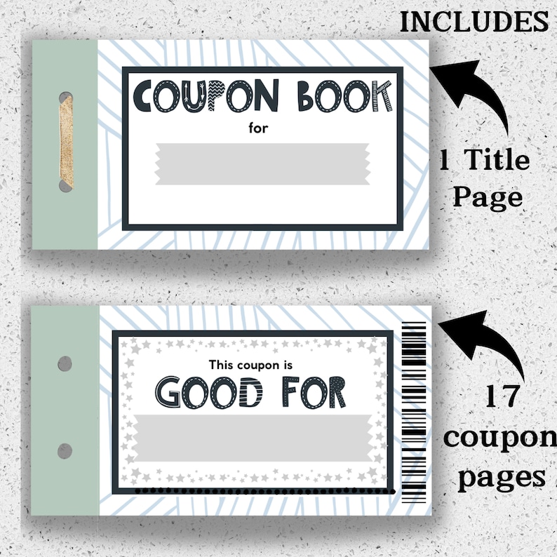 Coupon Book Editable Gift for Dad Coupon Book Fathers Day Gift Custom ...
