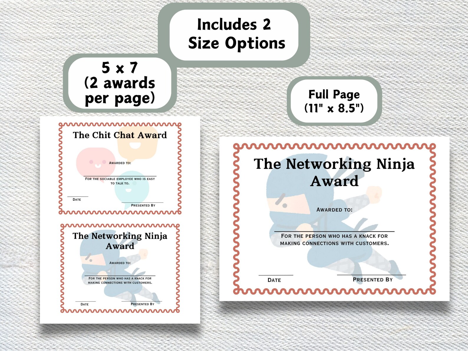 Employee Gift Bulk Certificates for Staff Appreciation Gifts Employee ...