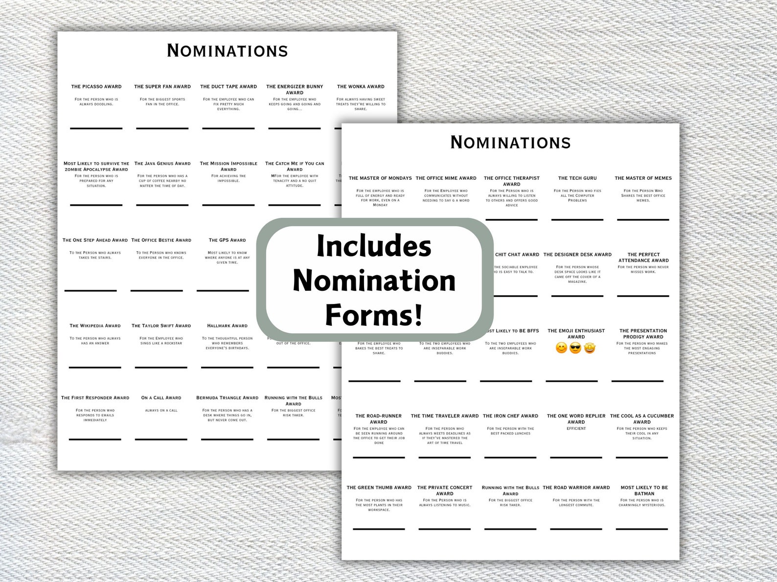 Employee Gift Bulk Certificates for Staff Appreciation Gifts Employee ...