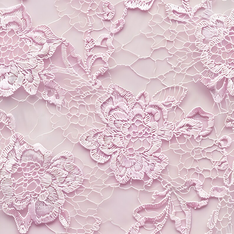 Printable Baby Pink Lace Design Digital Paper 8 Seamless Floral ...