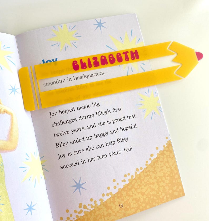 Custom Name Reading Guide Strip: Dyslexia Support Tool - Etsy