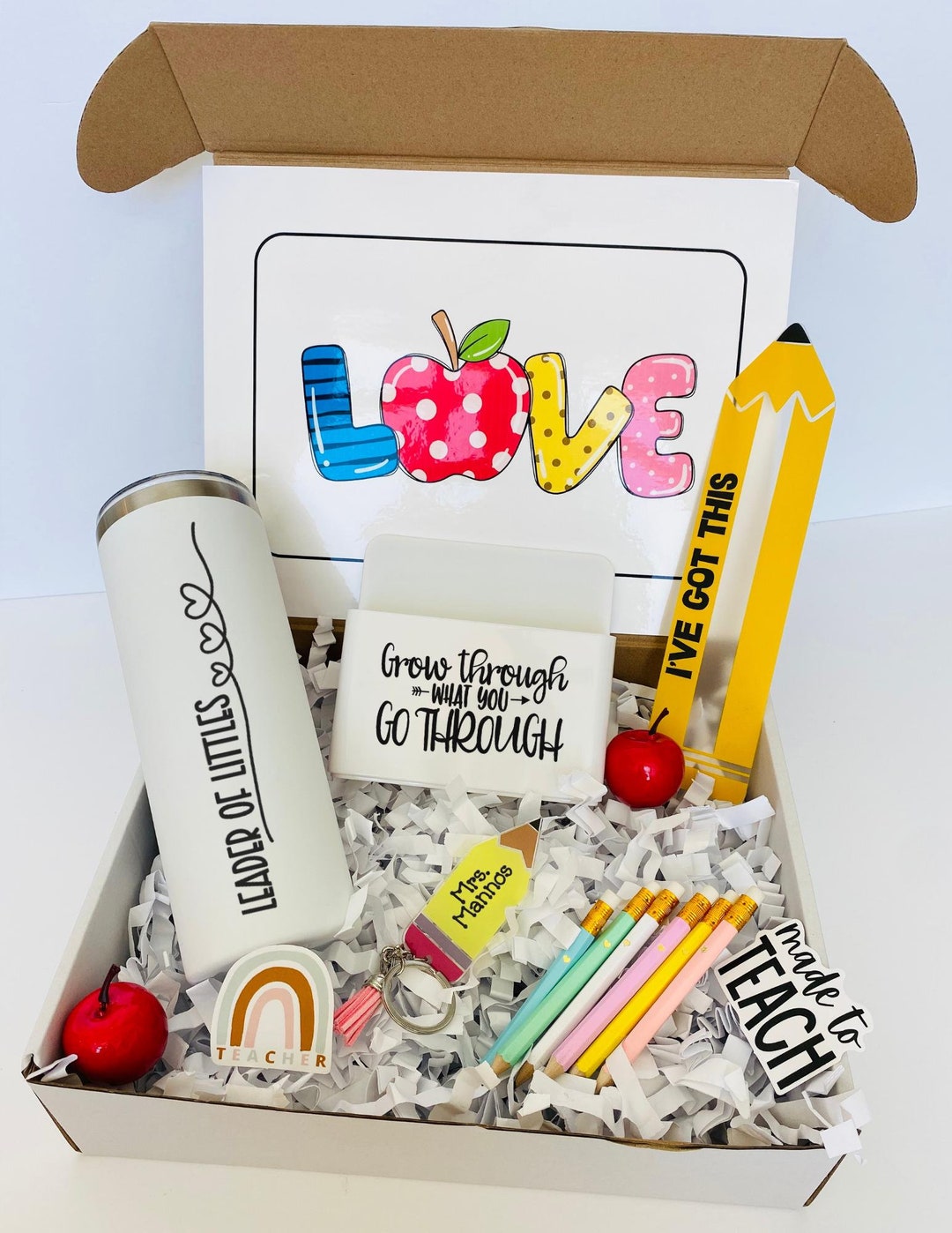 Teacher Gift Box love FULL SET Perfect Holiday Gift Set Gift Box for ...