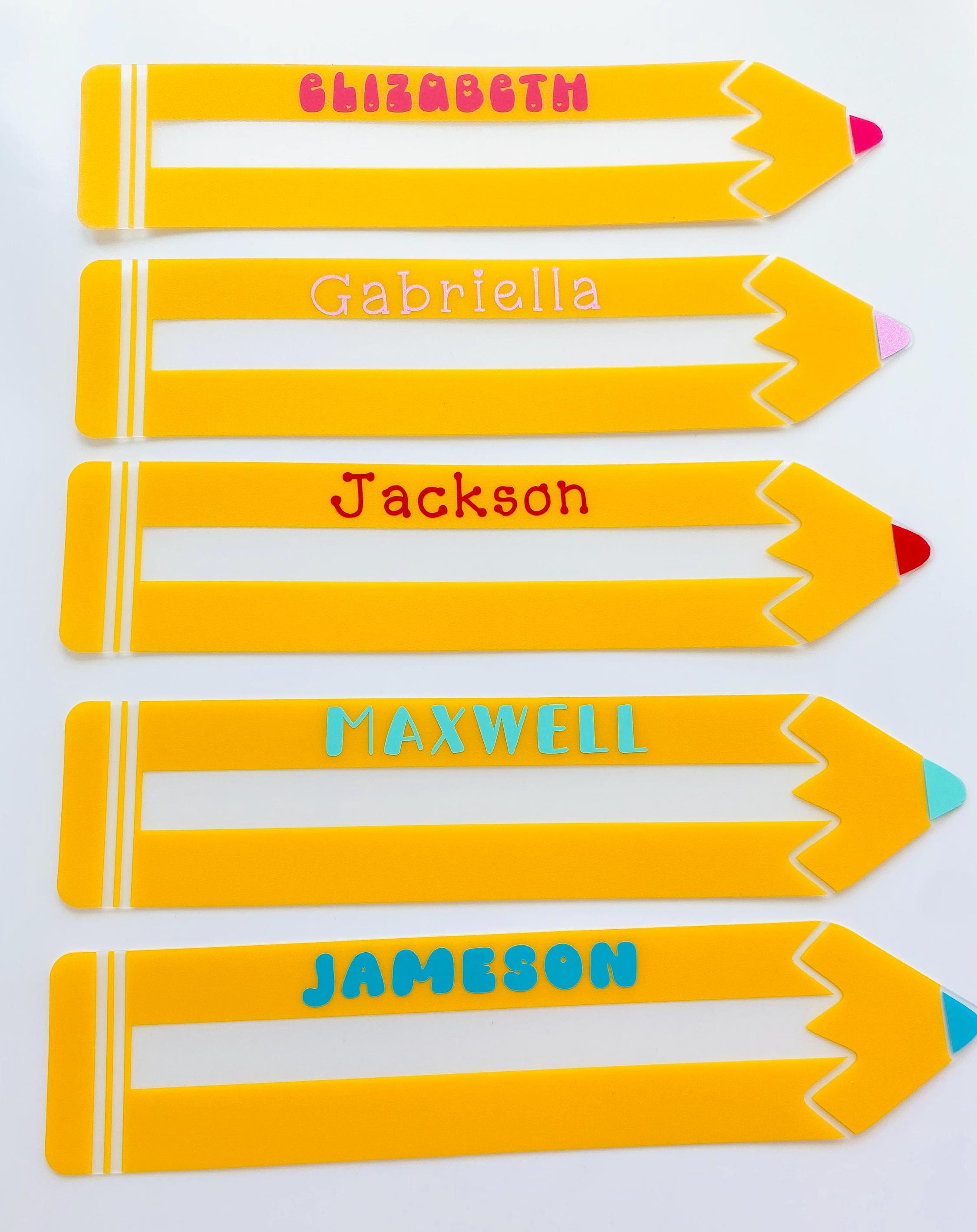 Personalized Reading Guide Strips - Dyslexia Support - Back to School ...
