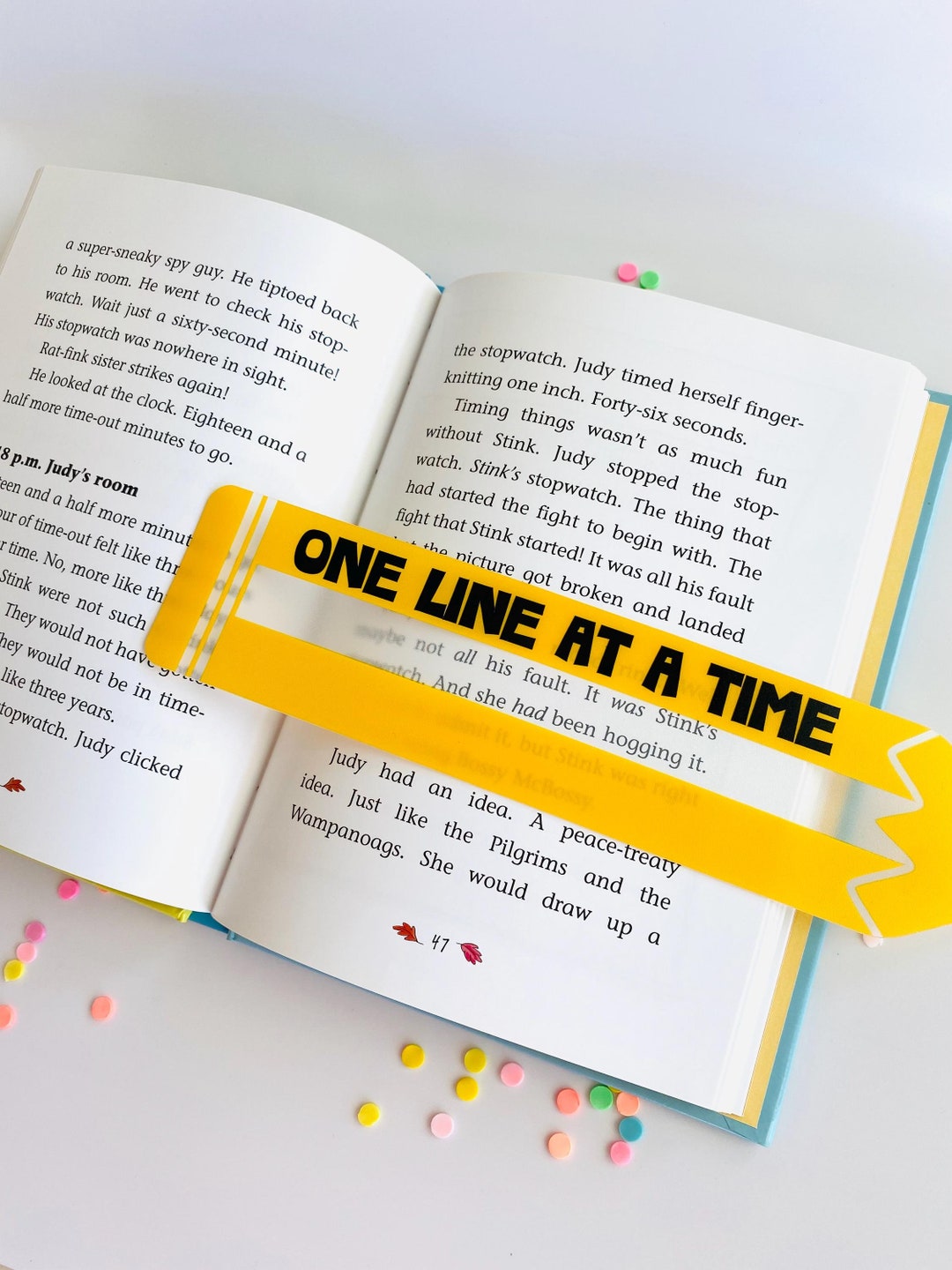 Custom Phrase Reading Guide Strip | Dyslexia Tools | Reading Support ...