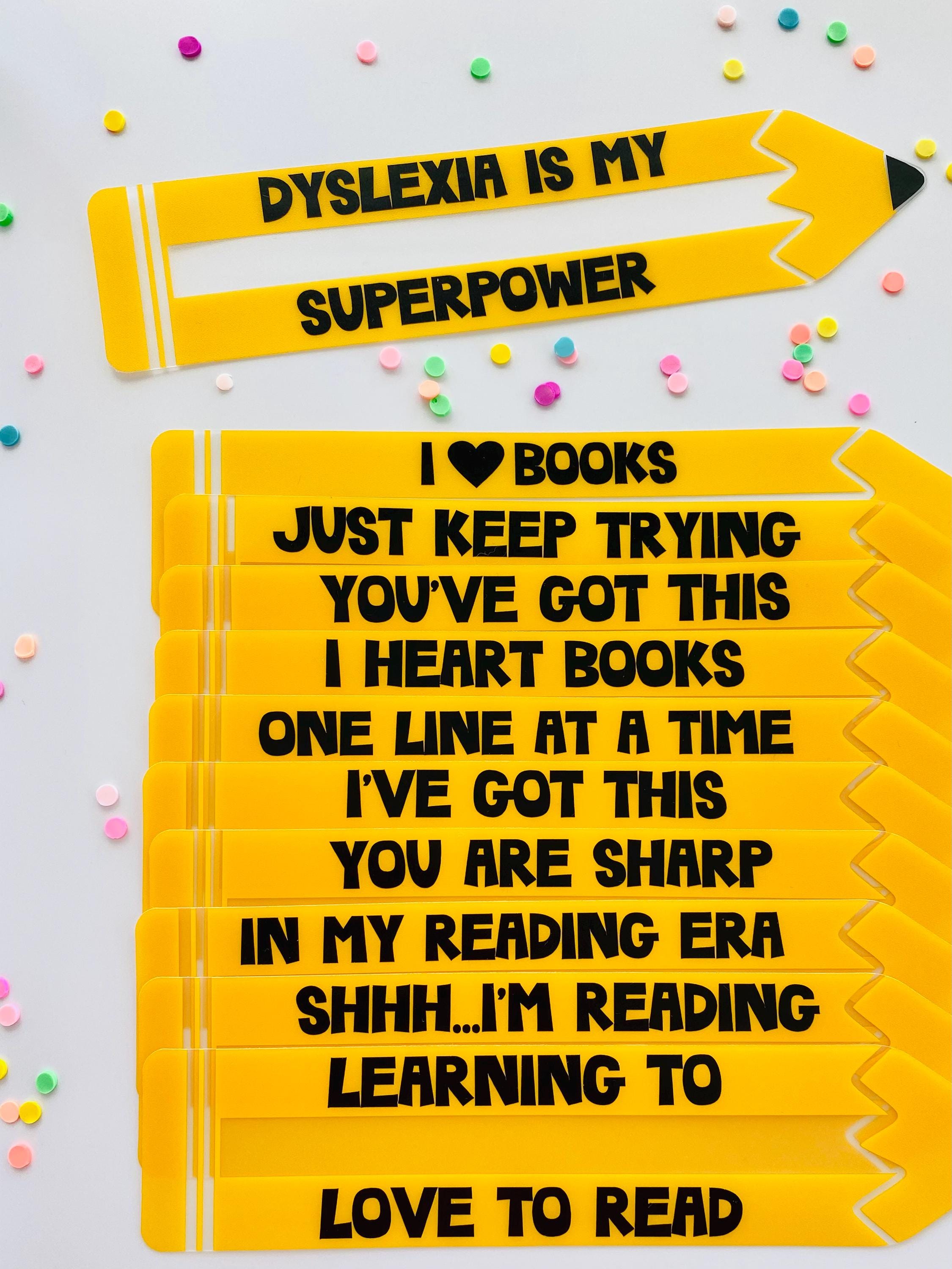 Personalized Reading Guide Strips (5 Bundle): Dyslexia Support Tool - Etsy
