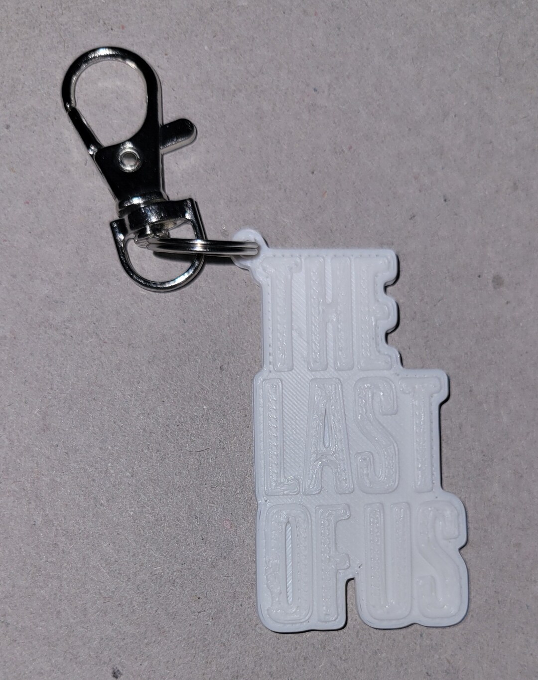 TLOU Keychain Unpainted - Etsy