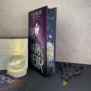Dark Heir Fore-edge Painting Dark Rise Series 2 Anharion and Sarcean Art Urban Historical YA ...