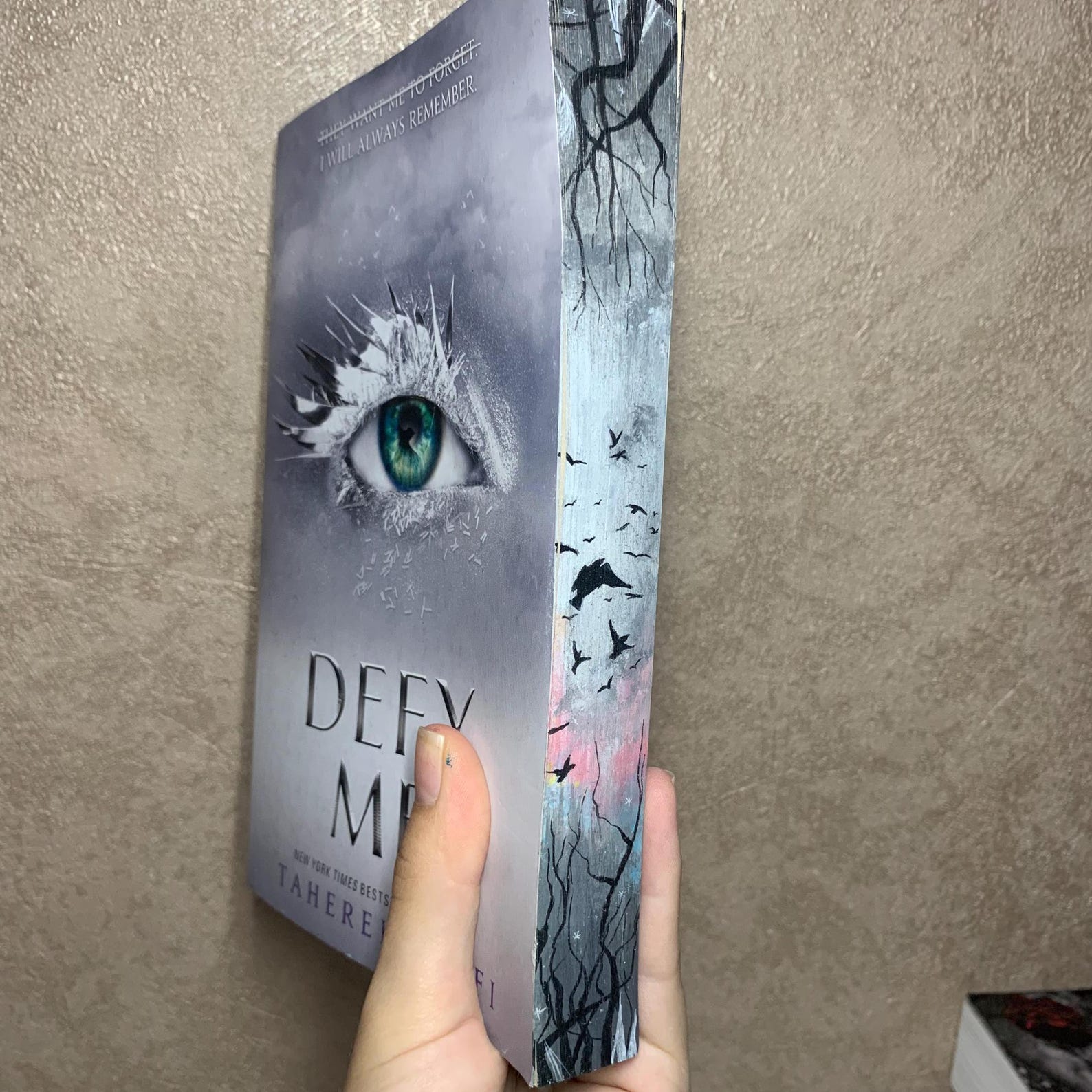 Handpainted Shatter Me Series, Custom Fore-edge. Books 1-5 Set ...