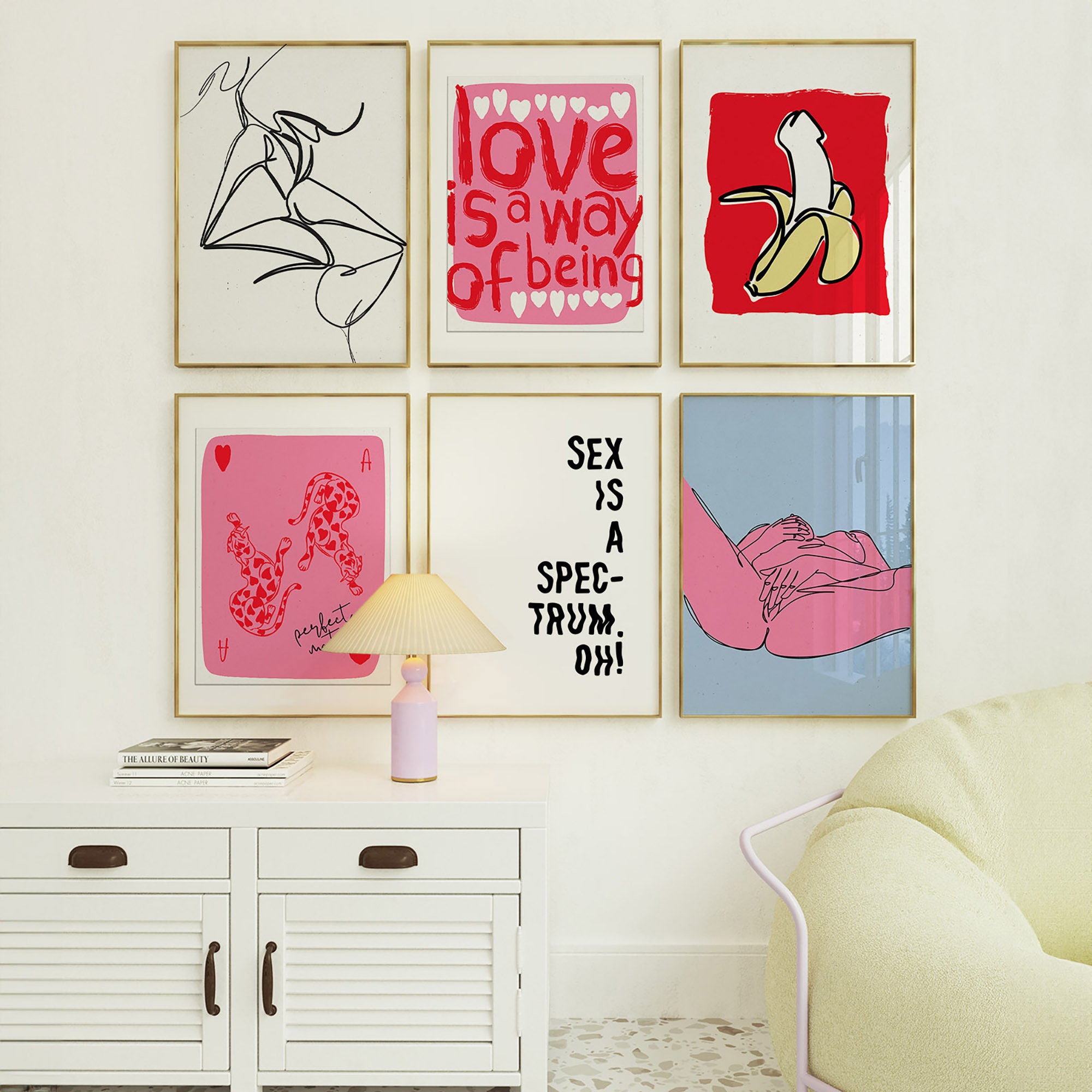 Romantic First Kissing Couple Line Art Intimate Embrace Art Love Illustration Sensual Couple ...