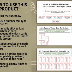 Addition Flashcards, Level 3, Math Practice, Math Facts, Flash Cards ...
