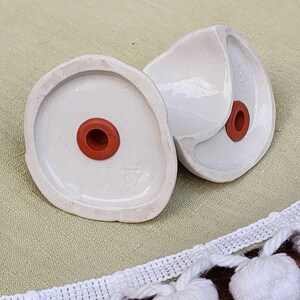 Ceramic Barnacle Salt & Pepper Shakers Nesting Set Handmade Nautical ...