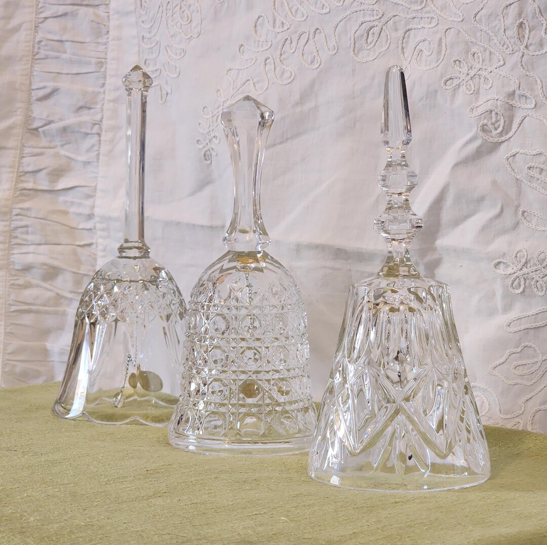Vintage Leaded Crystal Bell, Like New With Stickers, Made in West ...