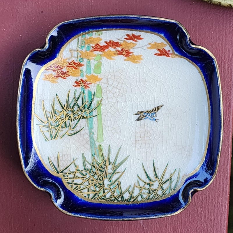 Japanese Butterfly Dish - Etsy