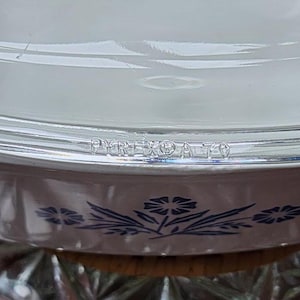 VERY RARE 1960-1961 Blue Cornflower Corning Ware P-1 1/2-B, 1.5 Quart ...