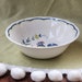 Vintage Japanese Nikko Blue Yellow Rooster Bowl Floral Country Chic ...