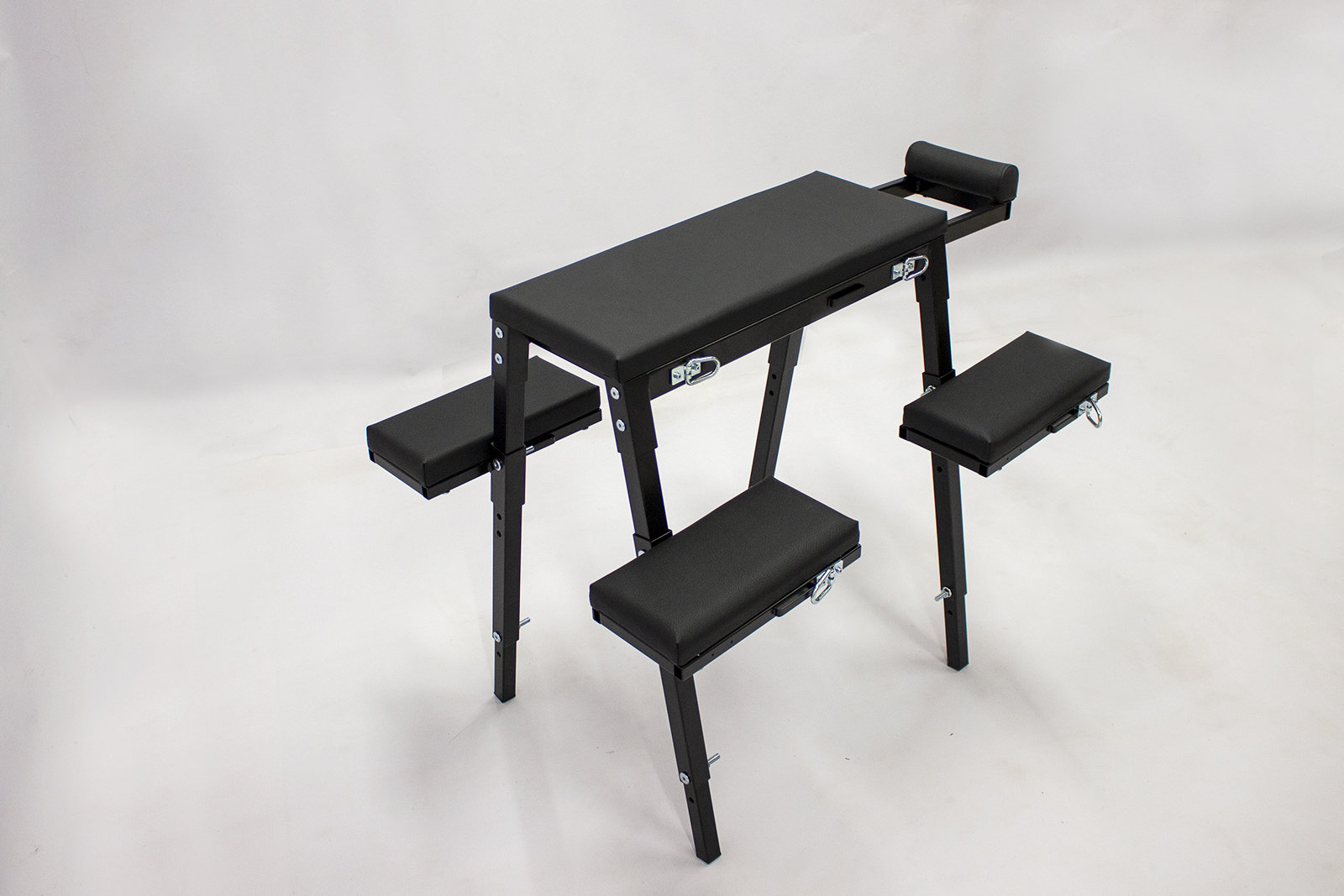 PADDED BDSM BENCH With Bondage Restraints. Bdsm Bed, Dungeon Chair for ...
