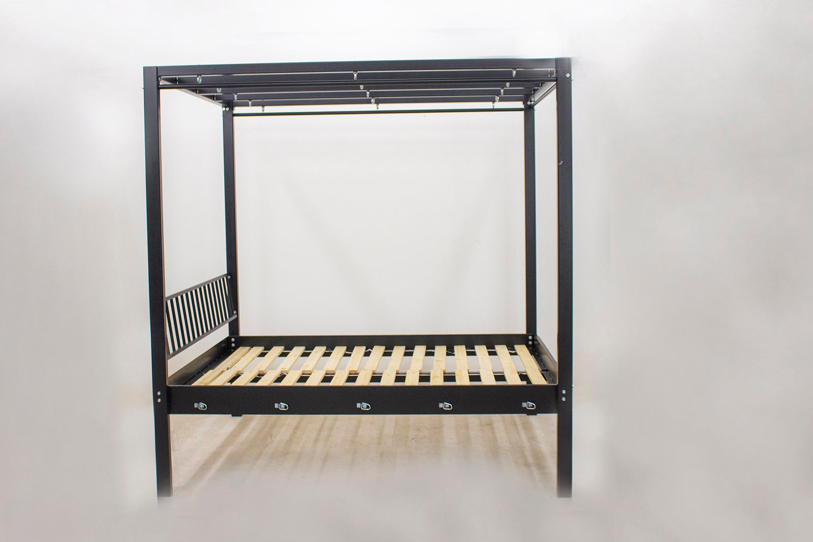Bondage Bed: Black Steel Kinky Fetish Furniture (queen/king) - Etsy