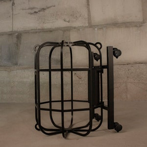 CAGE WITH WHEELS to Train Partner for Bondage and Fetish Games. Bondage ...