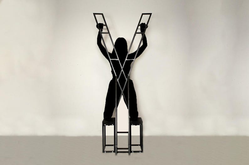Bondage Tickling Frame With Cuffs, Heavy Duty Fetish Furniture - Etsy