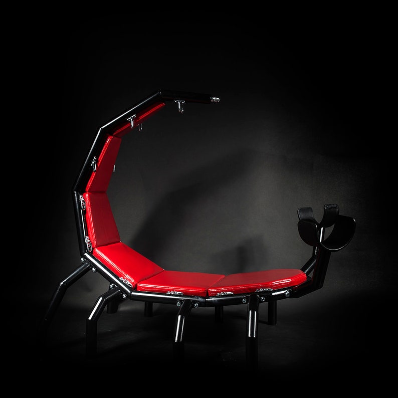 SCORPIO SX CHAIR With Bondage Restraints for Mature Impact Play. Bdsm ...