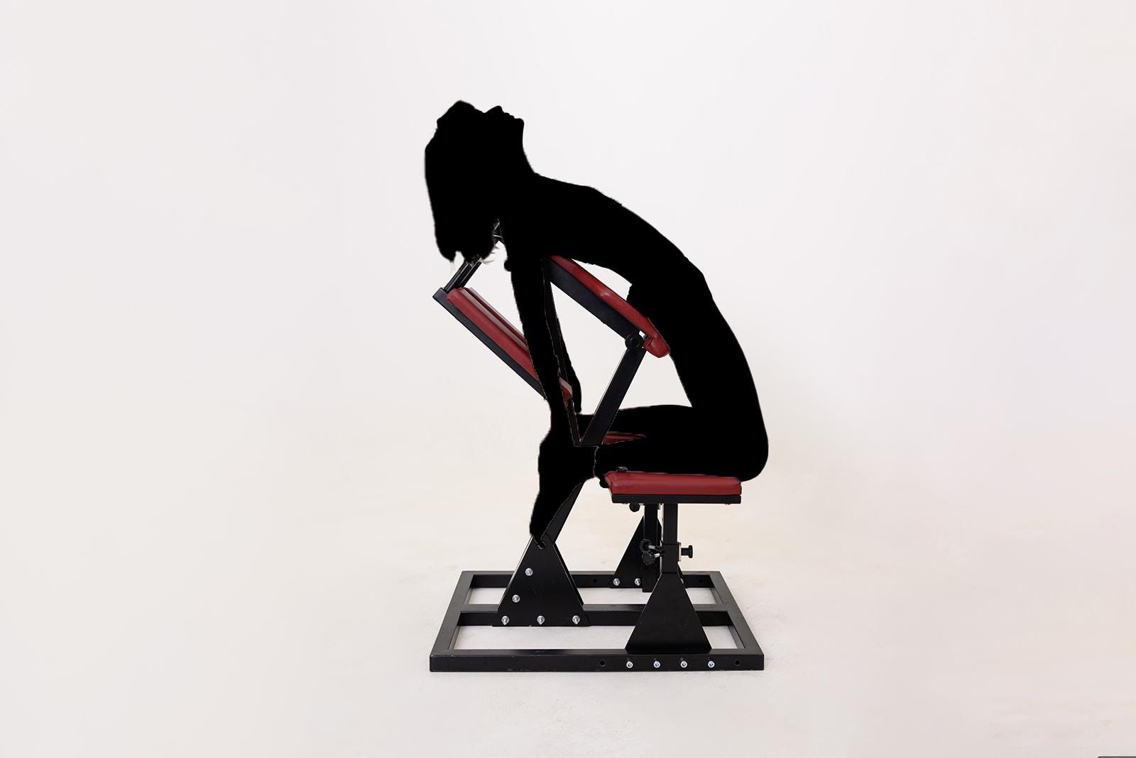 Flexible Fetish Bench With Faux Leather Pads, Adult Dungeon Furniture ...