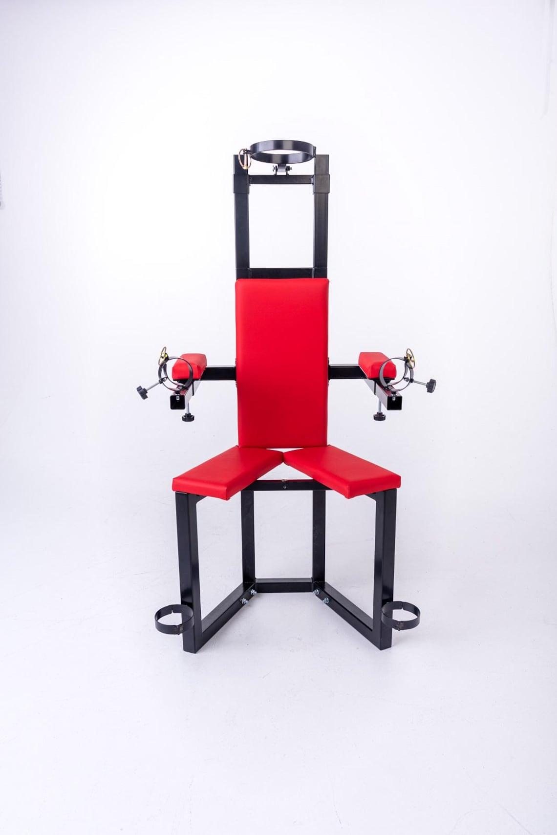 Bondage Chair With Handcuffs and Collar, Heavy Duty Steel Frame - Etsy