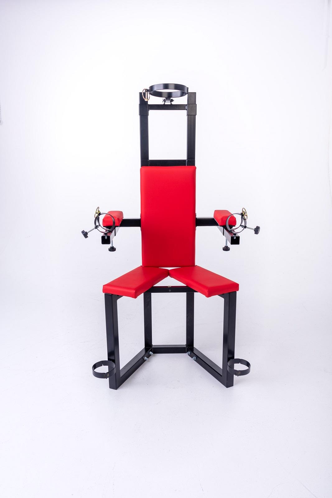 Bondage Chair With Handcuffs and Collar, Heavy Duty Steel Frame - Etsy