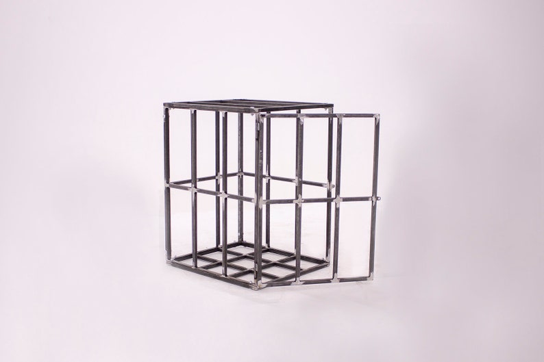 Raw Steel Bondage Cage: Dungeon Furniture, Kinky Games - Etsy