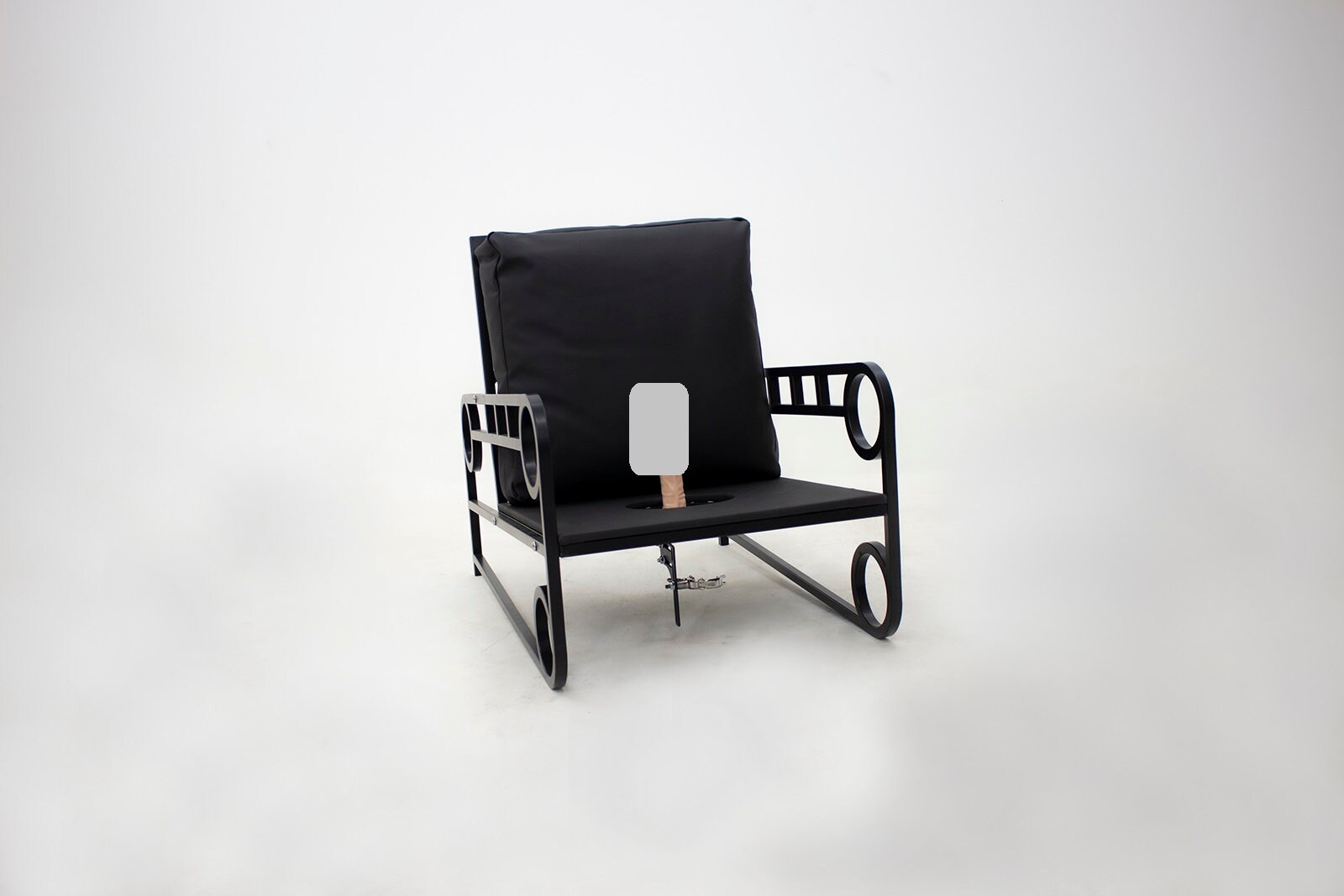 BONDAGE ARMCHAIR With Bondage Restraints for Spanking or Whipping. BDSM ...
