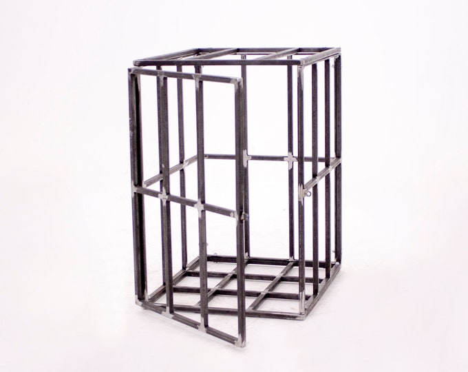 Powder Coated Steel Upright Stand up Jail Cell Slave Cage - BDSM ...