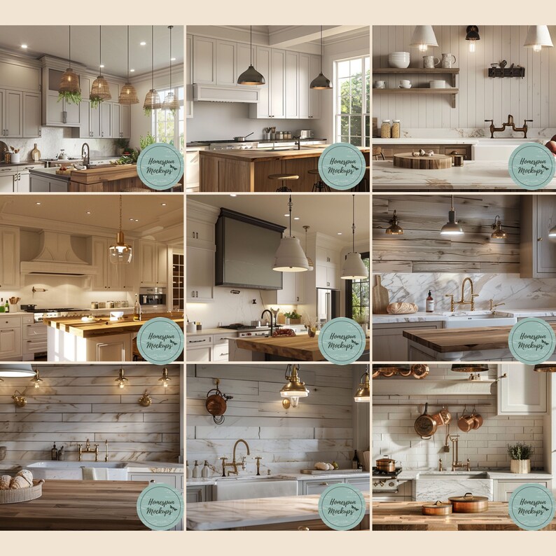 140 Kitchen Background Mockups/300 DPI Png's and Jpg's/kitchen ...