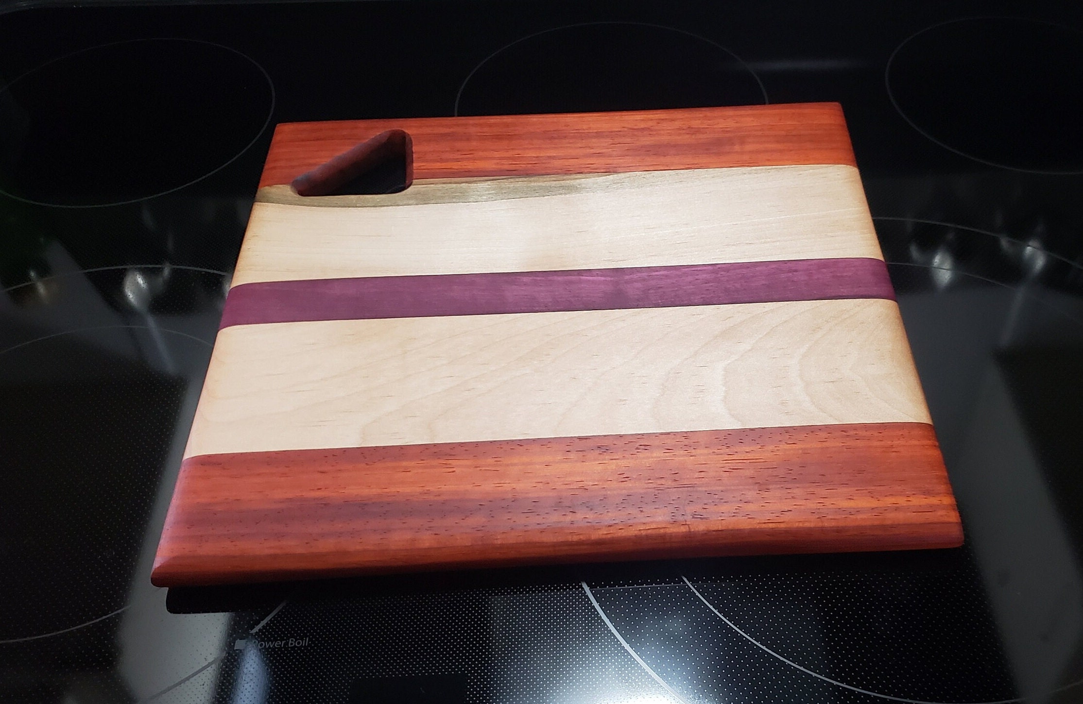 Exotic Cutting Board, Cutting Board, Charcuterie Board, Maple, Purple ...