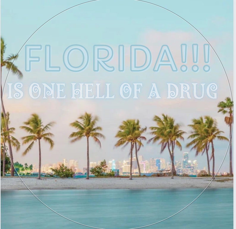 TTPD Florida Sticker Taylor Swift Tortured Poets Swiftie - Etsy