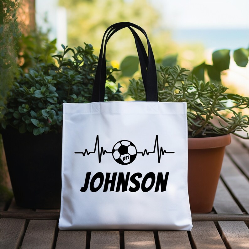 Personalized Soccer Tote Bag, Custom Soccer Bag, Soccer Bag, Soccer ...