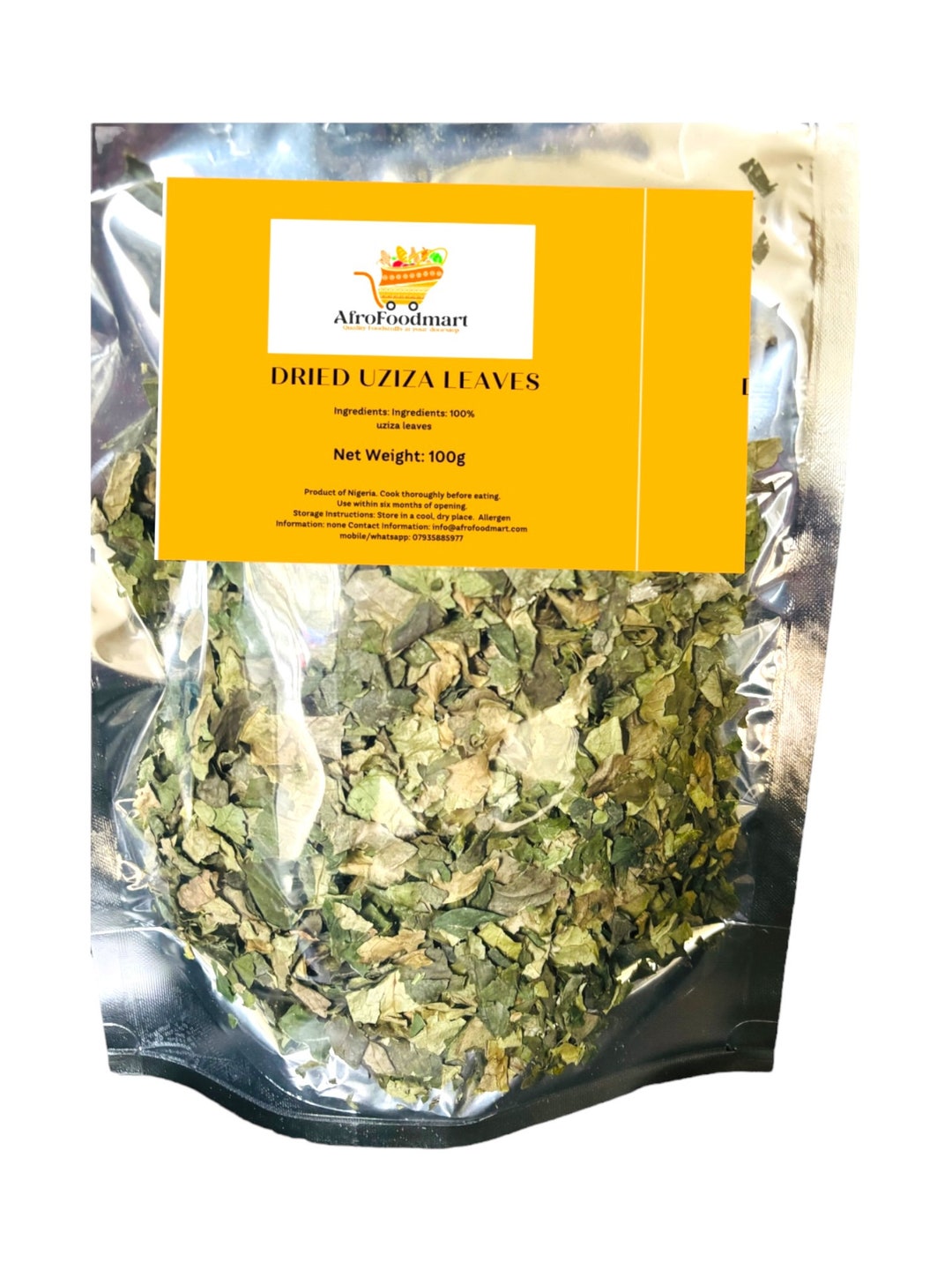 30g Dried Uziza Leaves - Etsy