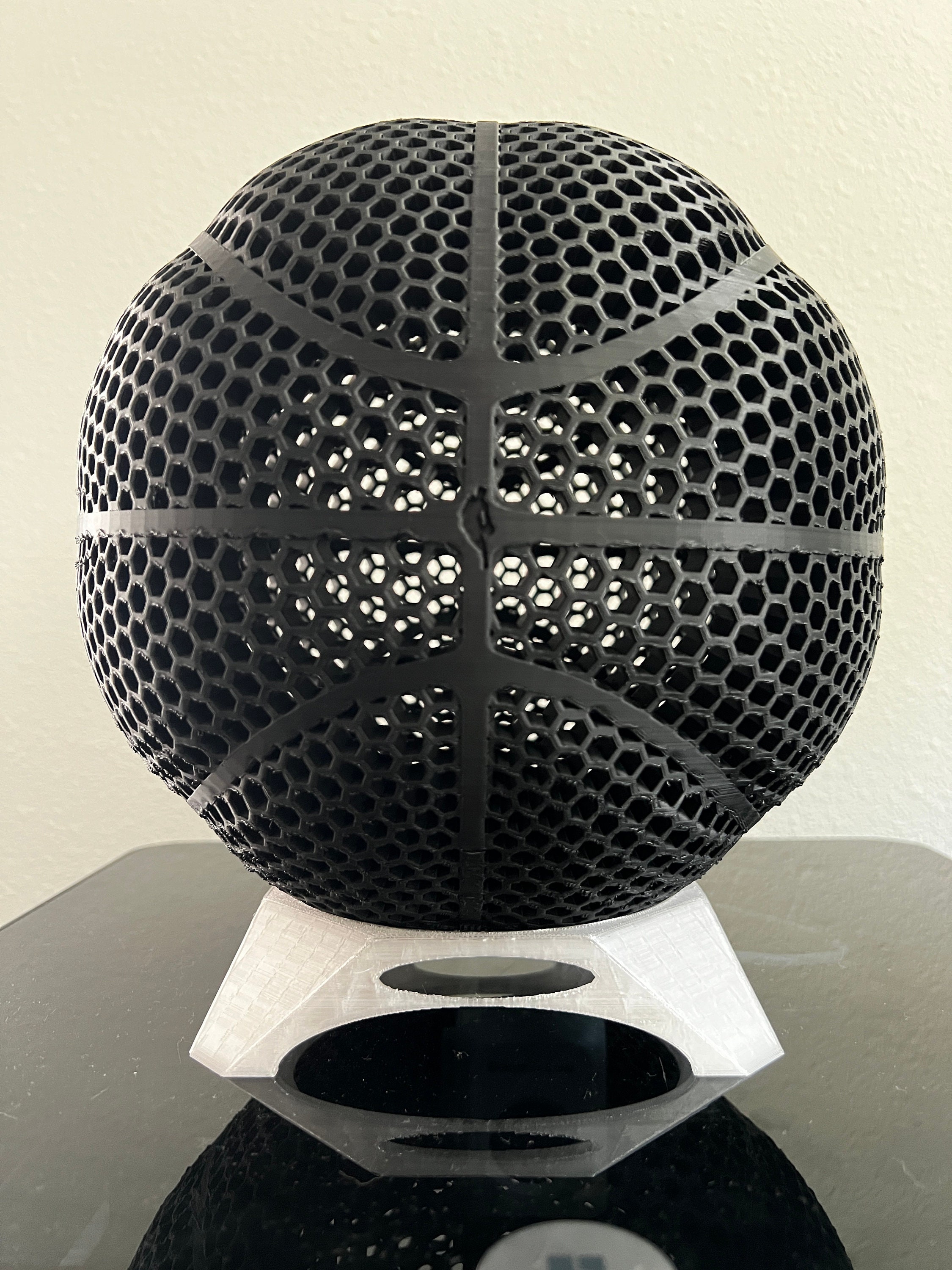 3D Printed Airless Basketball Gift for Him Sports Collectible ...