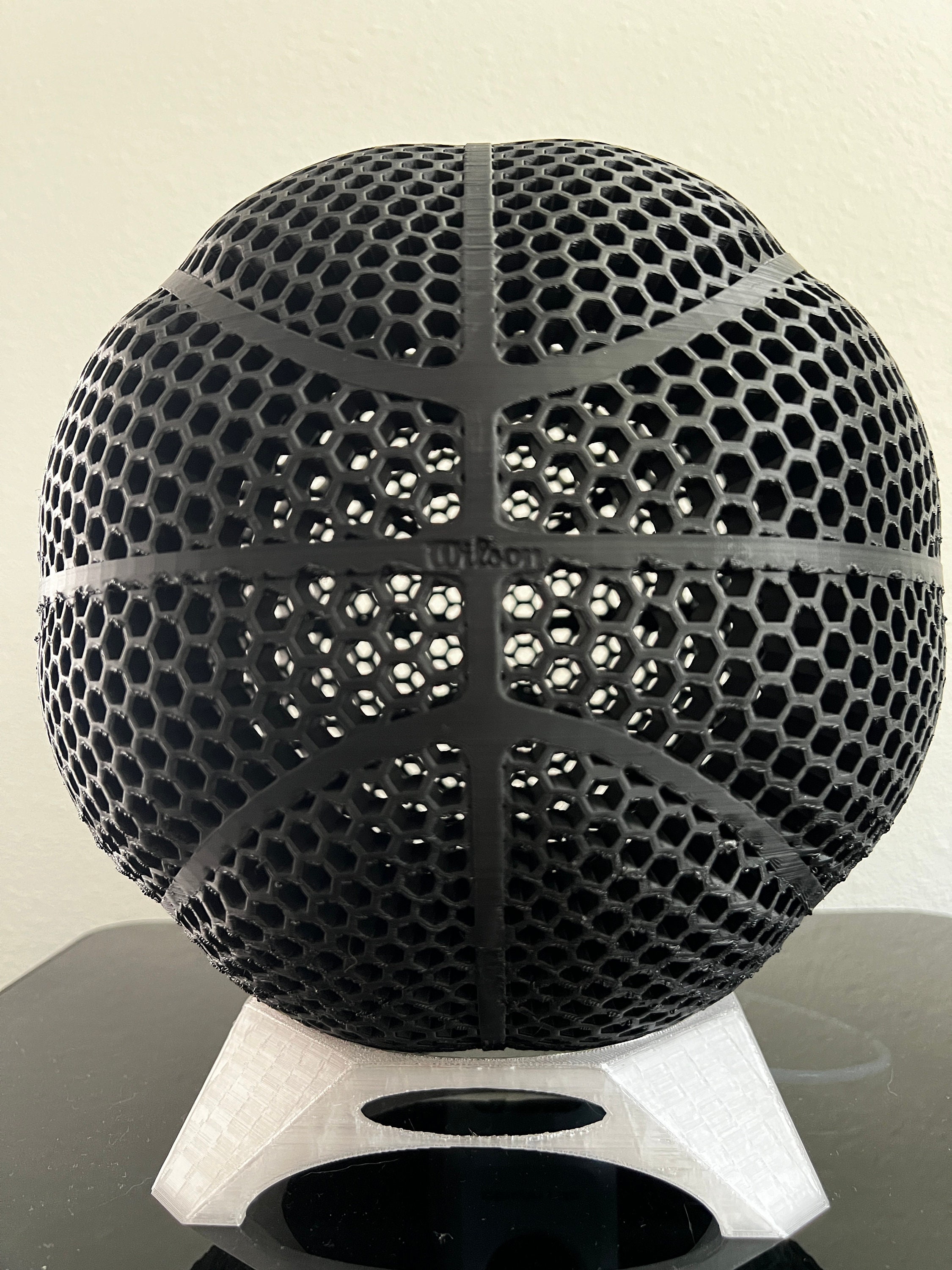 3D Printed Airless Basketball Gift for Him Sports Collectible ...