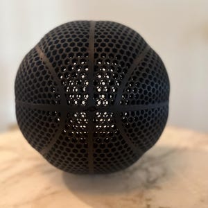 3D Printed Airless Basketball - Gift for Him - Sports Collectible ...