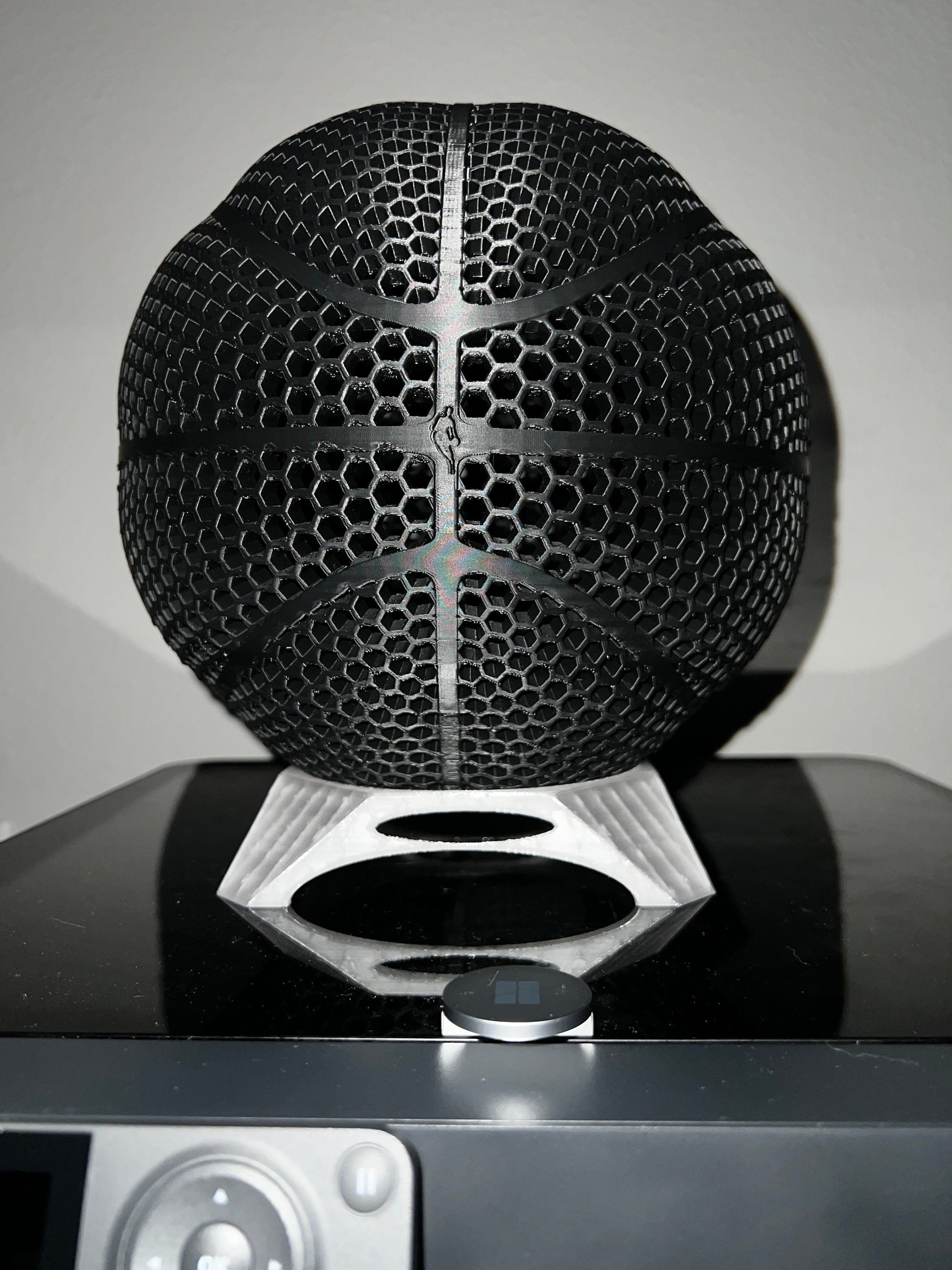 3D Printed Airless Basketball - Gift for Him - Sports Collectible ...
