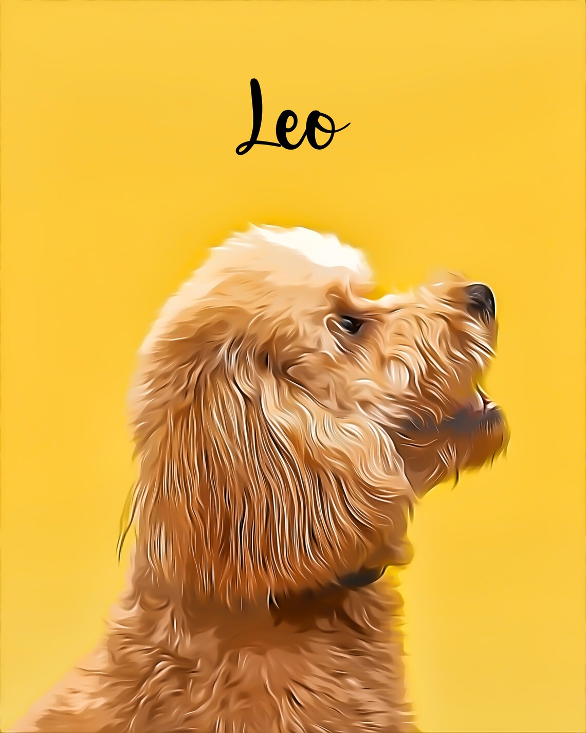 Pet Cartoon Portrait, Illustration, Digital Cartoon Painting - Etsy