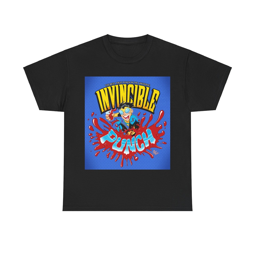 Invincible Punch T-shirt - Etsy