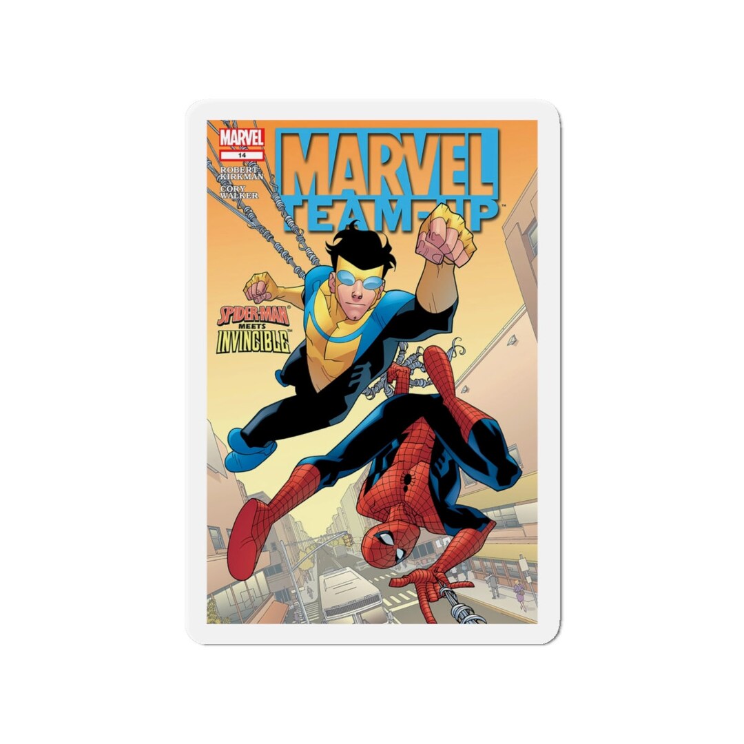 Invincible & Spider-man Team up Comic Cover Magnet - Etsy