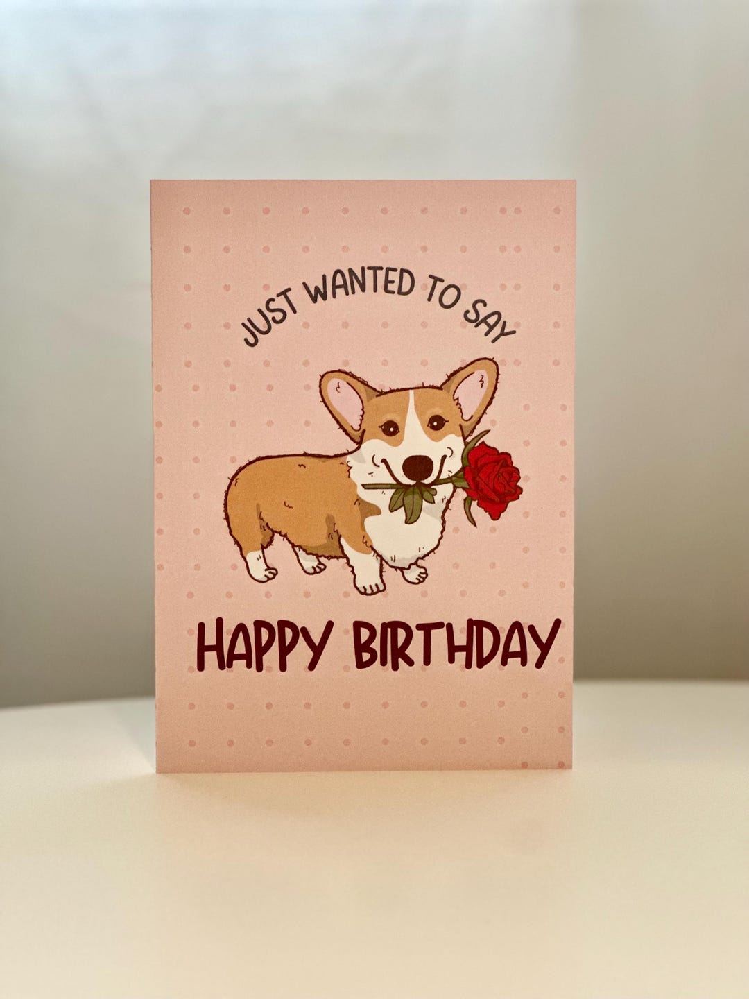 Dog Birthday Card | Birthday Card - Etsy