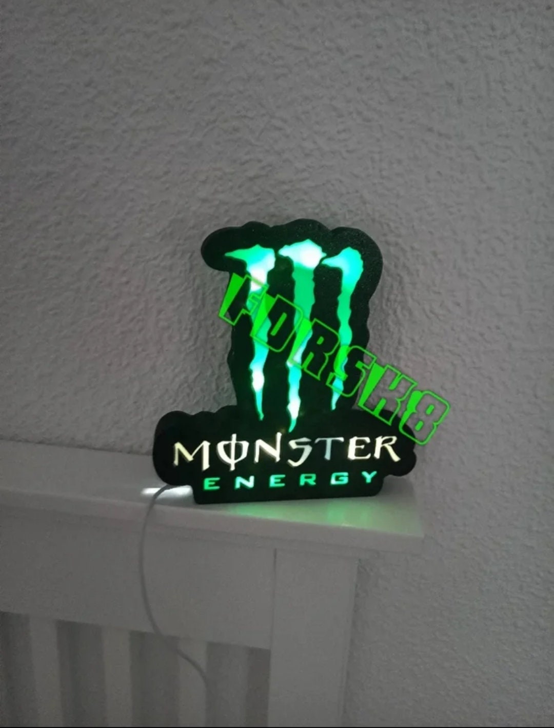 Monster Energy Lamp - Etsy
