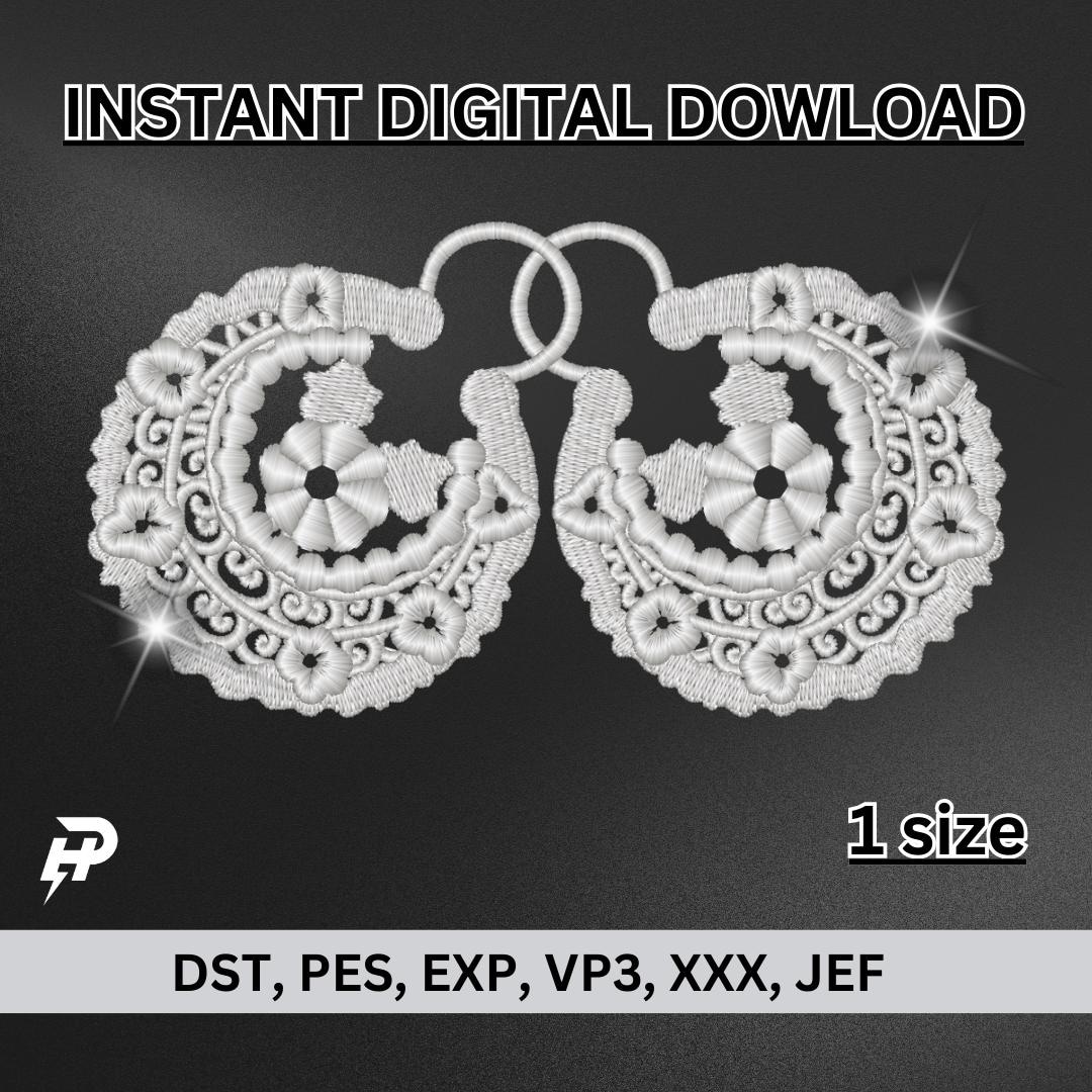 Arracadas Jerezanas Embroidery File - Etsy