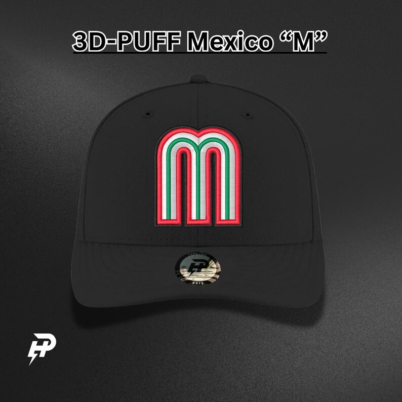 Classic Mexico "m" Raised Embroidery File - Etsy