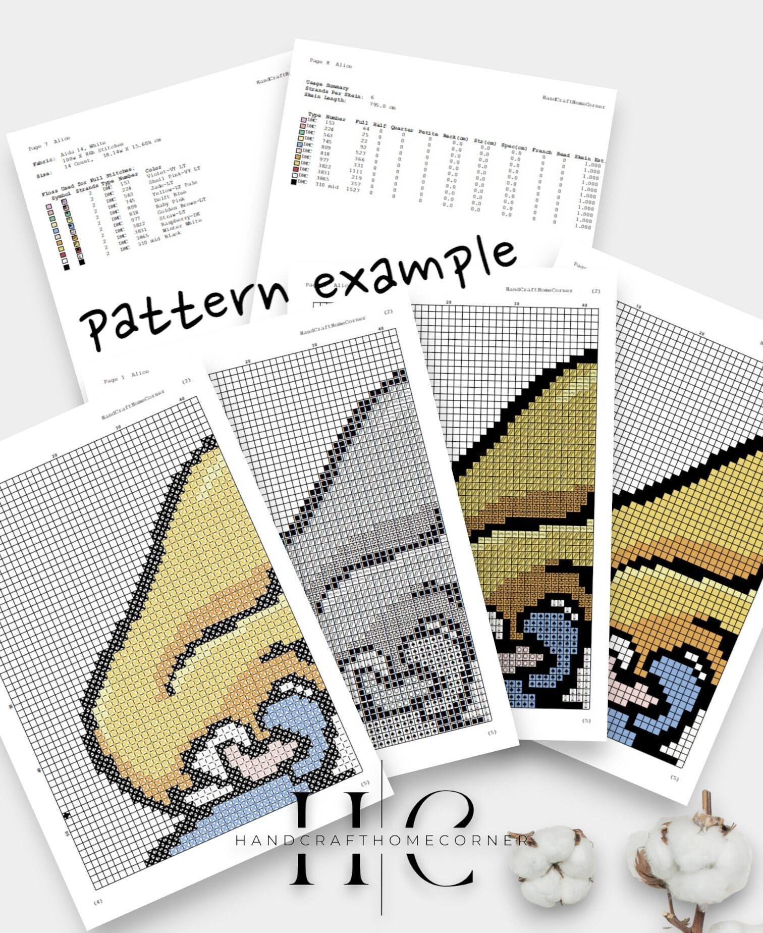 Merida and the Will O' the Wisps Cross Stitch PDF Pattern - Brave Wall ...