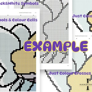 Space Adventures: Captain Amelia and Morph Cross Stitch PDF Pattern. A ...